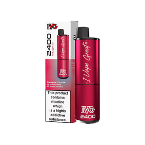 IVG 2400 Red Apple Ice Rechargeable